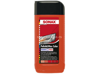 Sonax - Crveni polir i vosak u boji nano pro 250 ml