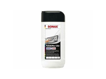 Sonax - Beli polir i vosak u boji nano pro 250 ml