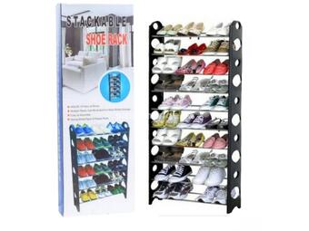 Cipelarnik 165 x 51 x 20cm Stackable Shoe Rack