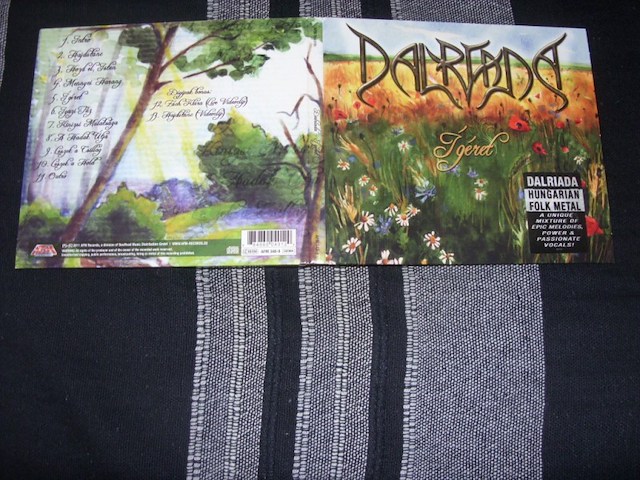 Dalriada ‎– Ígéret CD Digipak Ltd. AFM Germany 2011.