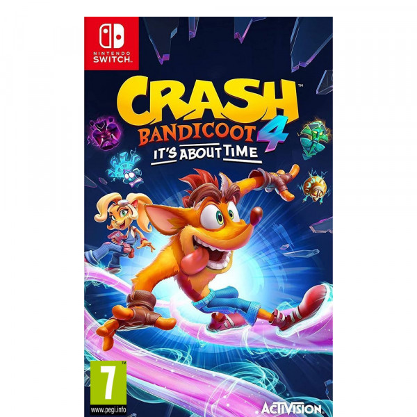 Activision Blizzard Switch Crash Bandicoot 4 It's about time