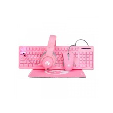 MARVO Tastatura + Miš + Slušalice CM370 Pink