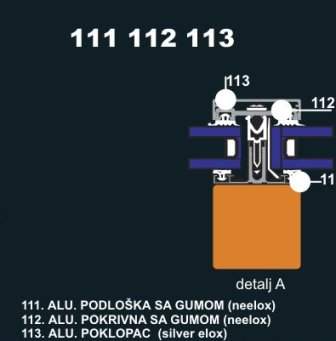 Alu lajsna 112 neelox. al. 6 m