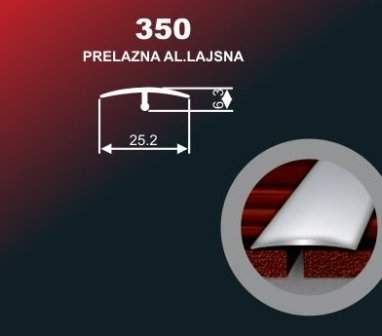 ALU lajsna zlato 350