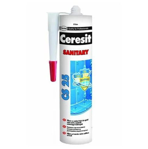 Sanitarni silikon CERESIT SILVER