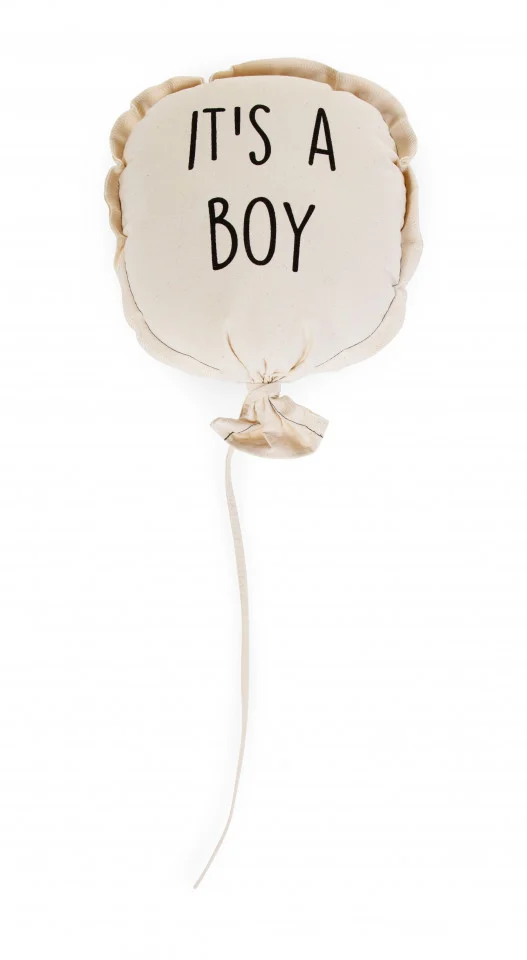 Balon od platna - It's A Boy- Zidna dekoracija - 35x26x8 Cm