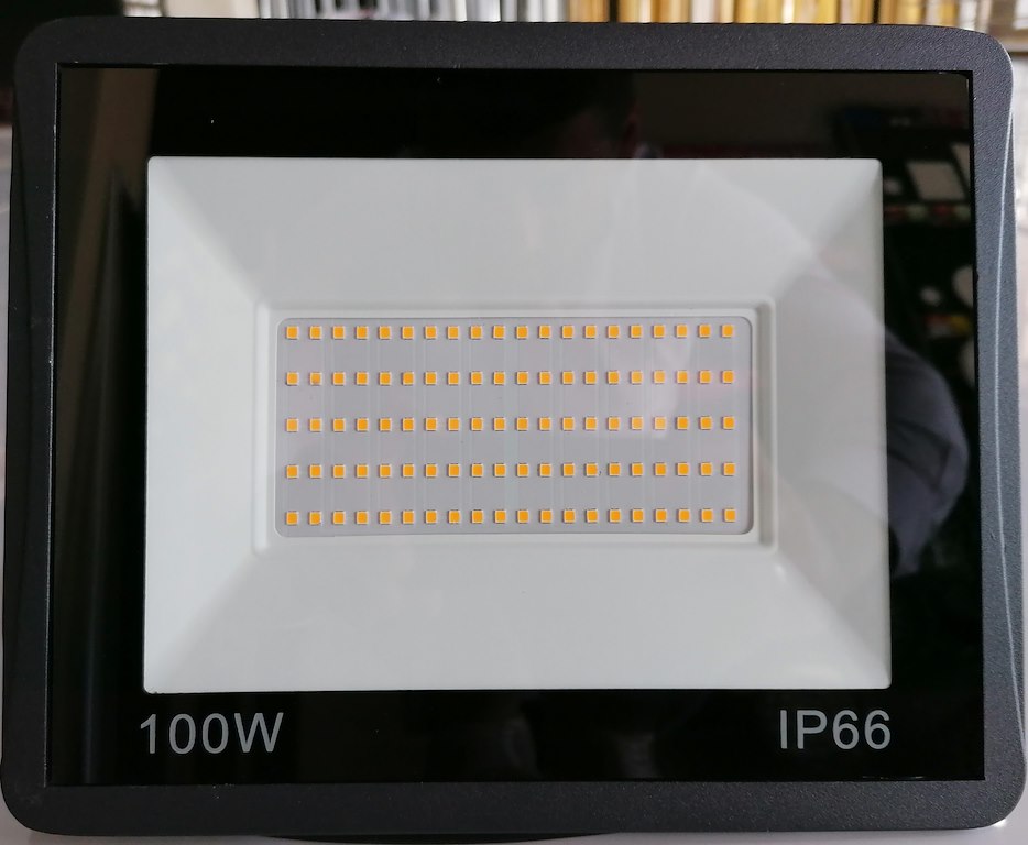 LED reflektor MNK-OTL005 100W/SMD/BLACK