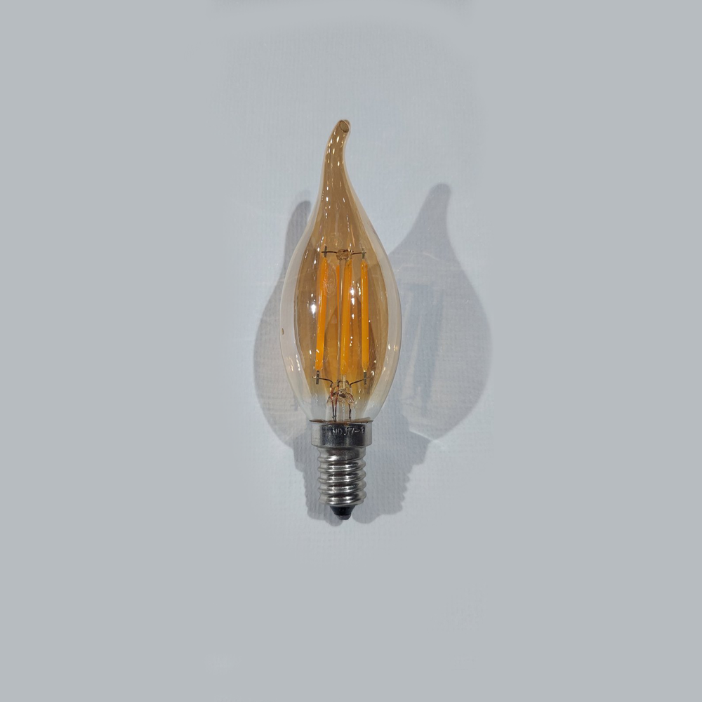 LED Sijalica E14 4W MNK-FL202 Yellow G35