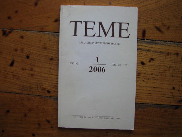 TEME 1/2006