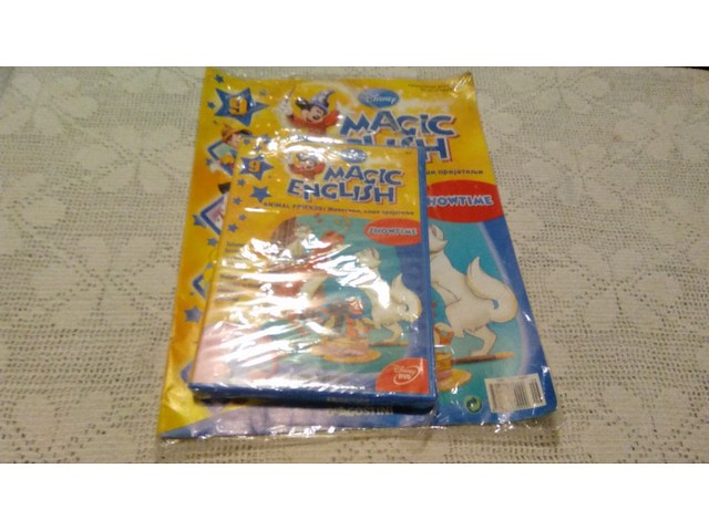 MAGIC ENGLISH + DVD ,, BR 9,, Disney,De Agostini