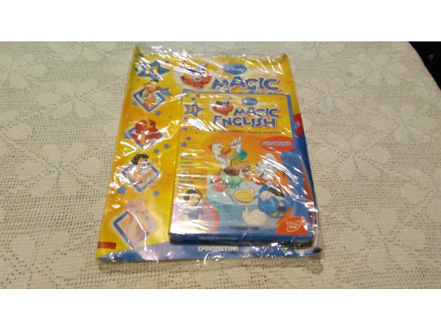 MAGIC ENGLISH + DVD ,, BR 11, Disney,De Agostini