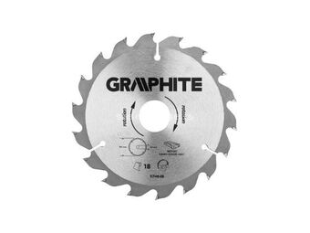 GRAPHITE list testere za cirkular Ø165 18 zuba 57H648