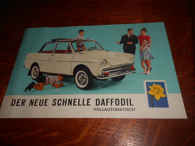 brošura o automobilu,holandija,oko 1960g