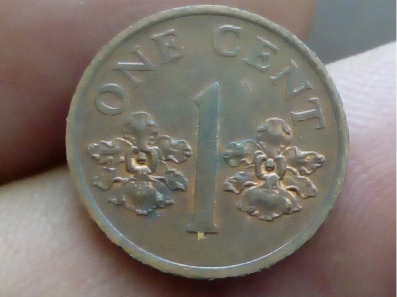 Singapur, 1 cent 1995