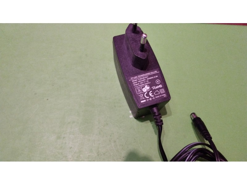 Tp link adapter 12V 1A