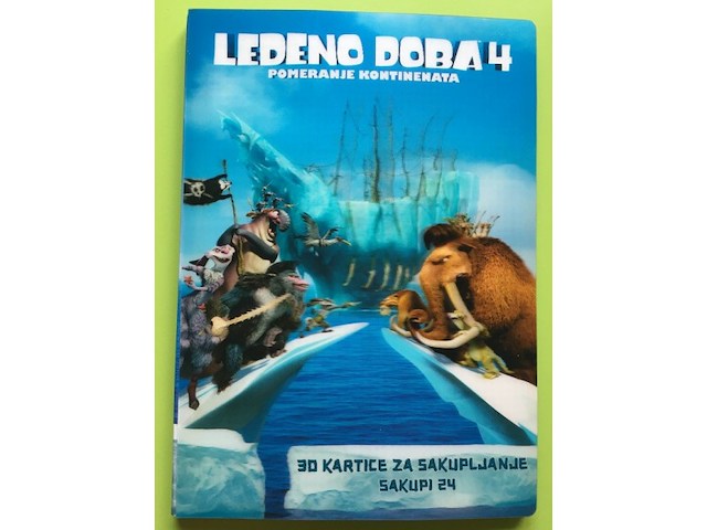 Ledeno Doba 4 Album sa 3D karticama PUN