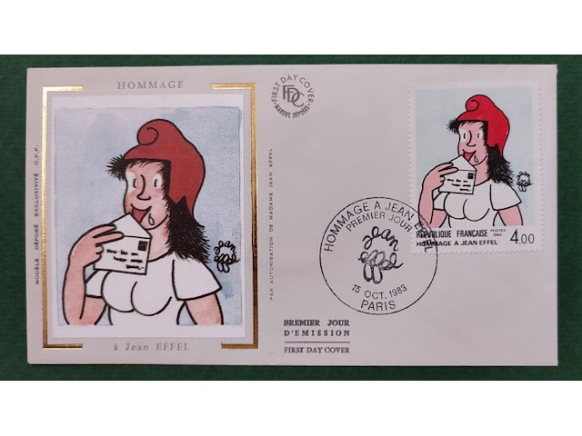 Francuska FDC 15.10.1983.