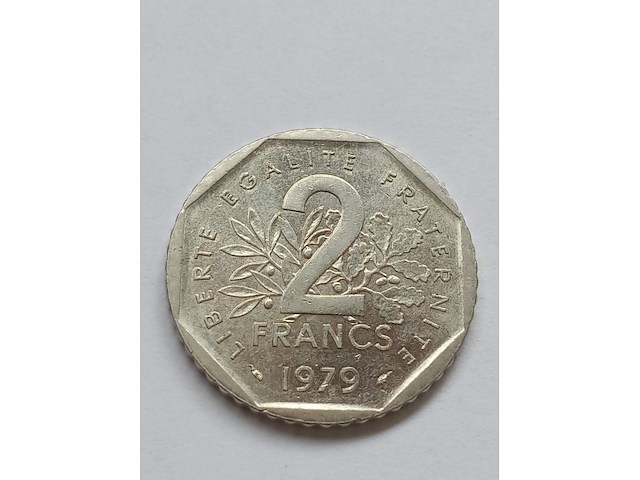 2 Francs 1979.g - Francuska - LEPA Kovanica -