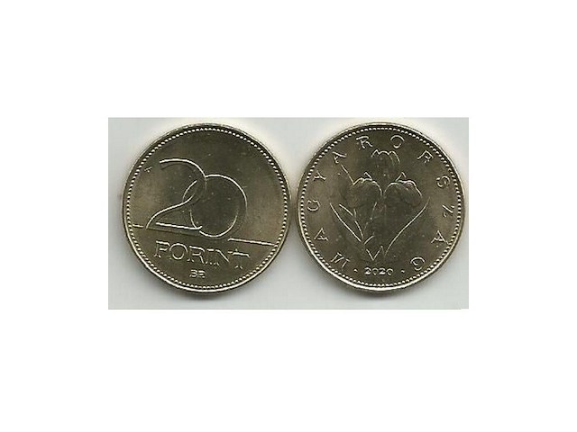 Madjarska 20 forint 2020. UNC