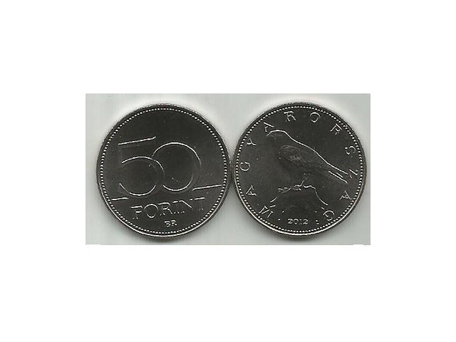 Madjarska 50 forint 2012. UNC
