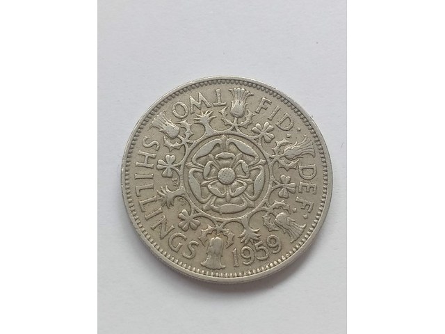 2 Šilinga 1959.g - Engleska -