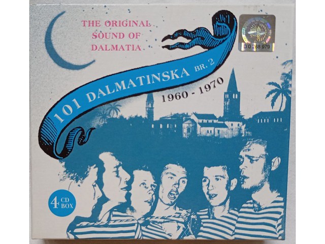 VARIOUS  -  4CD 101  DALMATINSKA 1960 - 1970