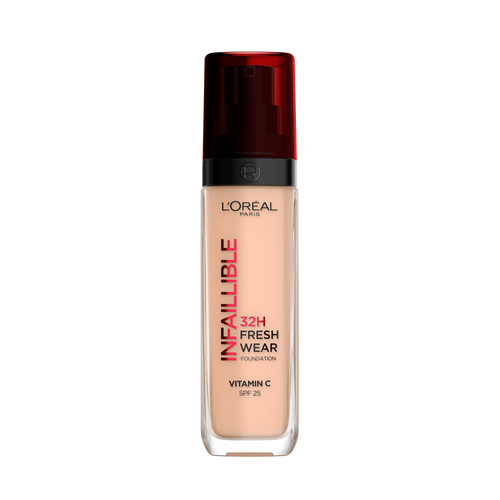 L'Oreal Paris Infaillible 32H Fresh Wear tečni puder 145 Beige Rose