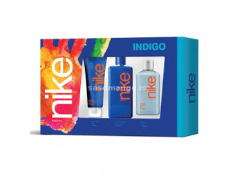 NIKE Indigo men trio poklon set (toaletna voda 100ml + gel za tuširanje 75ml + afteršejv 75ml) NK...