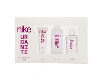 NIKE Urbanite woman oriental avenue 3/1 poklon set (toaletna voda 75ml + gel za tuširanje 75ml + ...