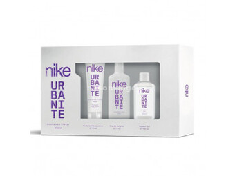 NIKE Urbanite woman gourmand street lila poklon set (toaletna voda 75ml + gel za tuširanje 75ml +...