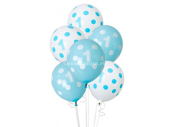 Festo, baloni, prvi rodjendan, dečak, 8K ( 710689 )