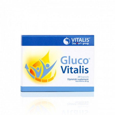 GLUCO VITALIS 20 KAPSULA