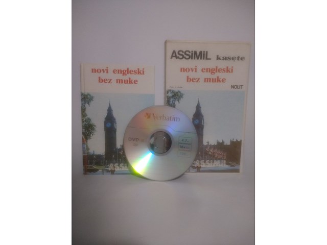 NOVI ENGLESKI BEZ MUKE ASSIMIL: KNJIGA + KASETE +CD MP3