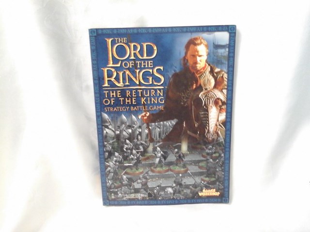 The lord of the rings The return of king Games workshop