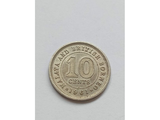 10 Cents 1961.g - Malaya And British Borneo -