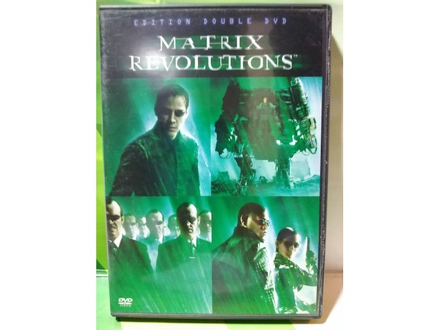 Matrix / Revolutions - Keanu Reeves / 2 DVD
