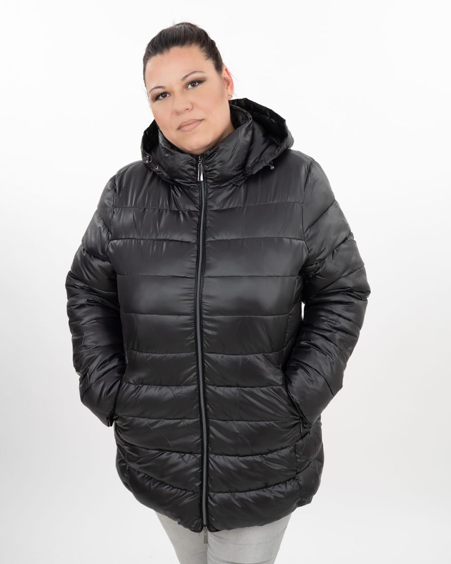 Ženska zimska jakna – Sportska i Casual – BM 1604 – Crna