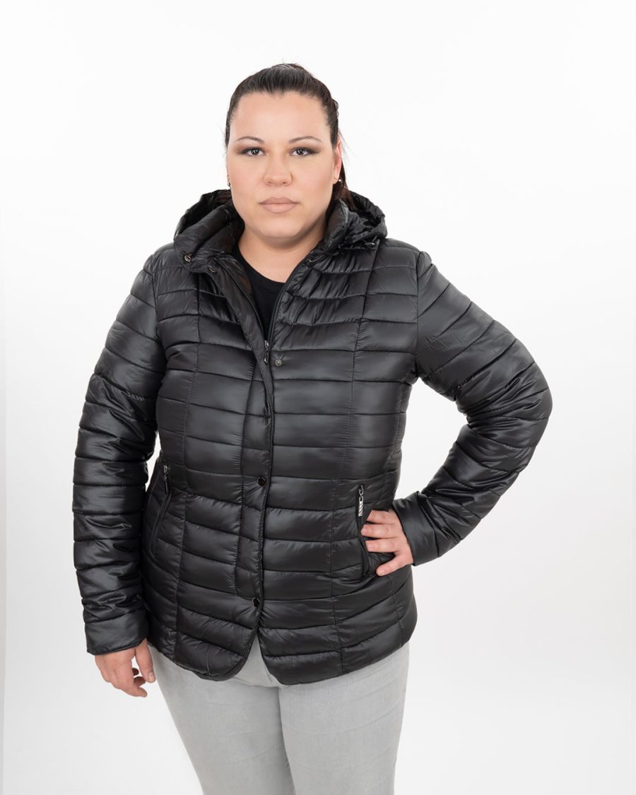 Ženska zimska jakna – Sportska i Casual – BM 1610 – Crna