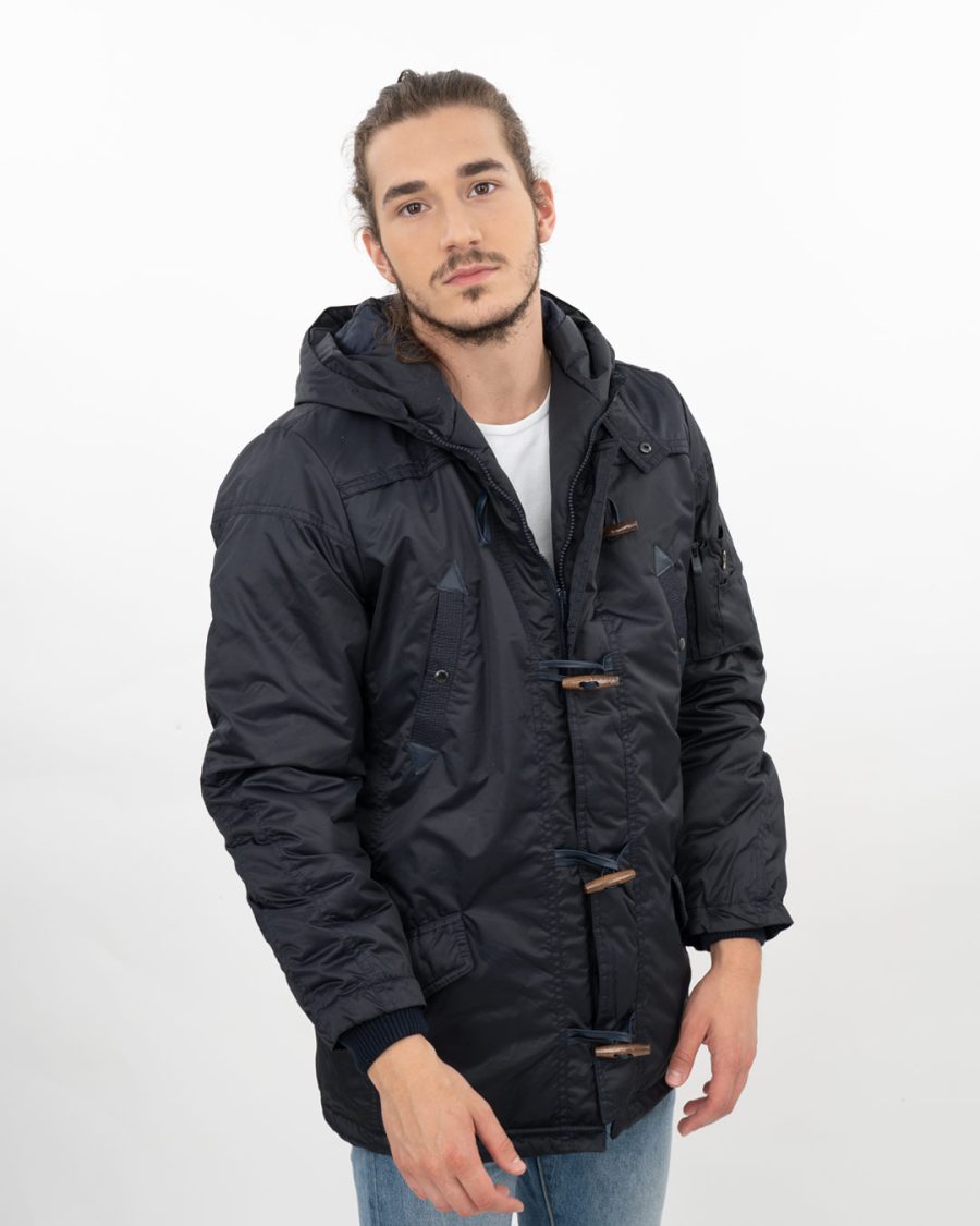 Muška zimska jakna – Sportska i Casual – BM 105 – Teget