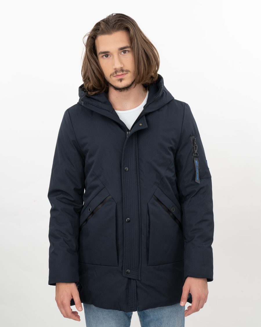 Muška zimska jakna – Sportska i Casual – BM WM004 – Teget