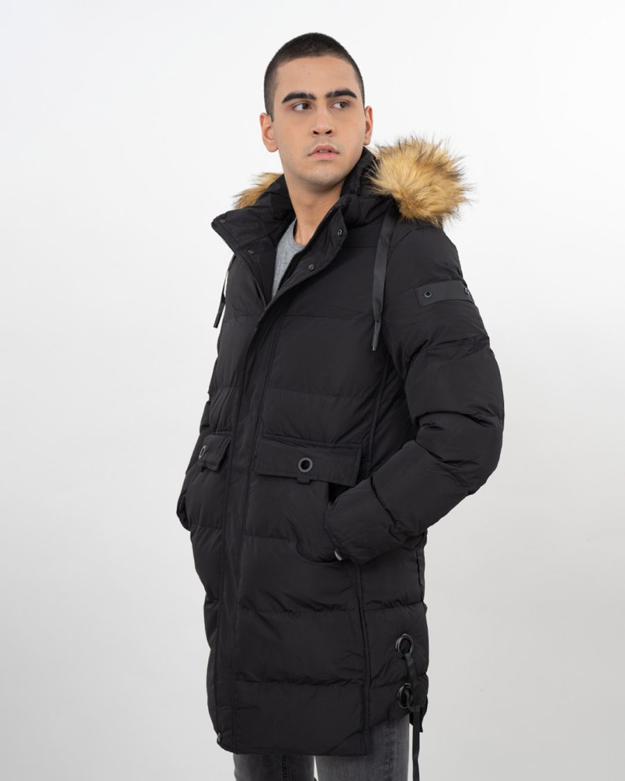 Muška zimska jakna – Sportska i Casual – BY 3369 – Crna