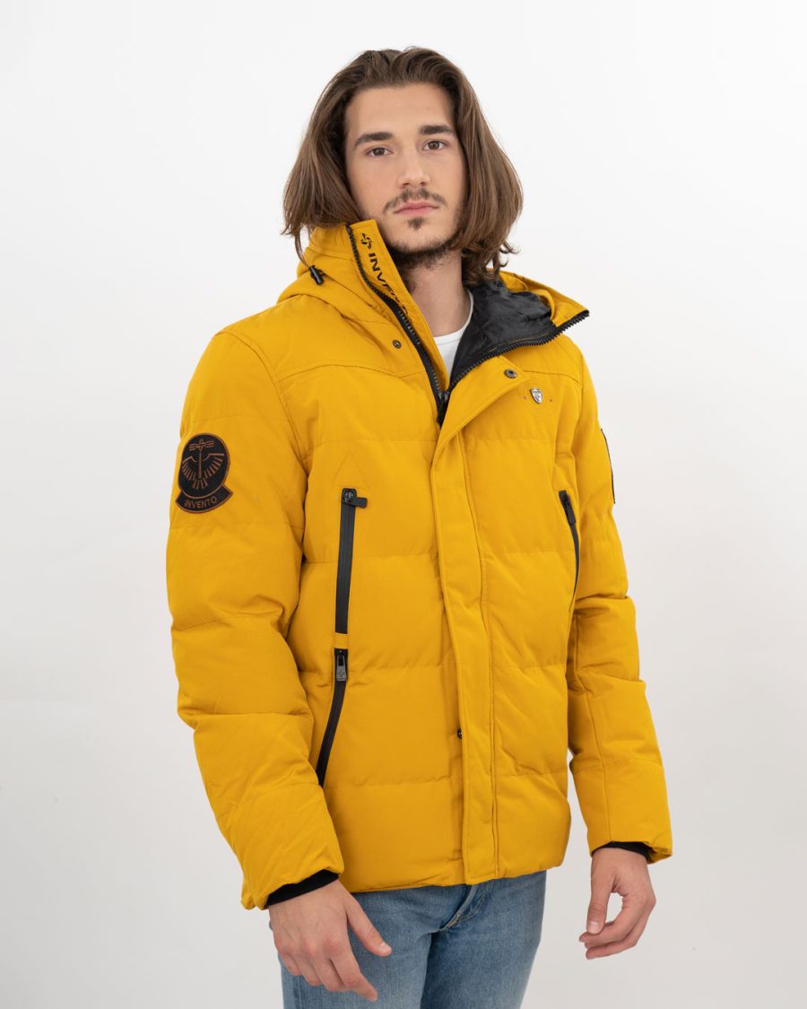 Muška zimska jakna – Sportska i Casual – Invento Owen – Žuta