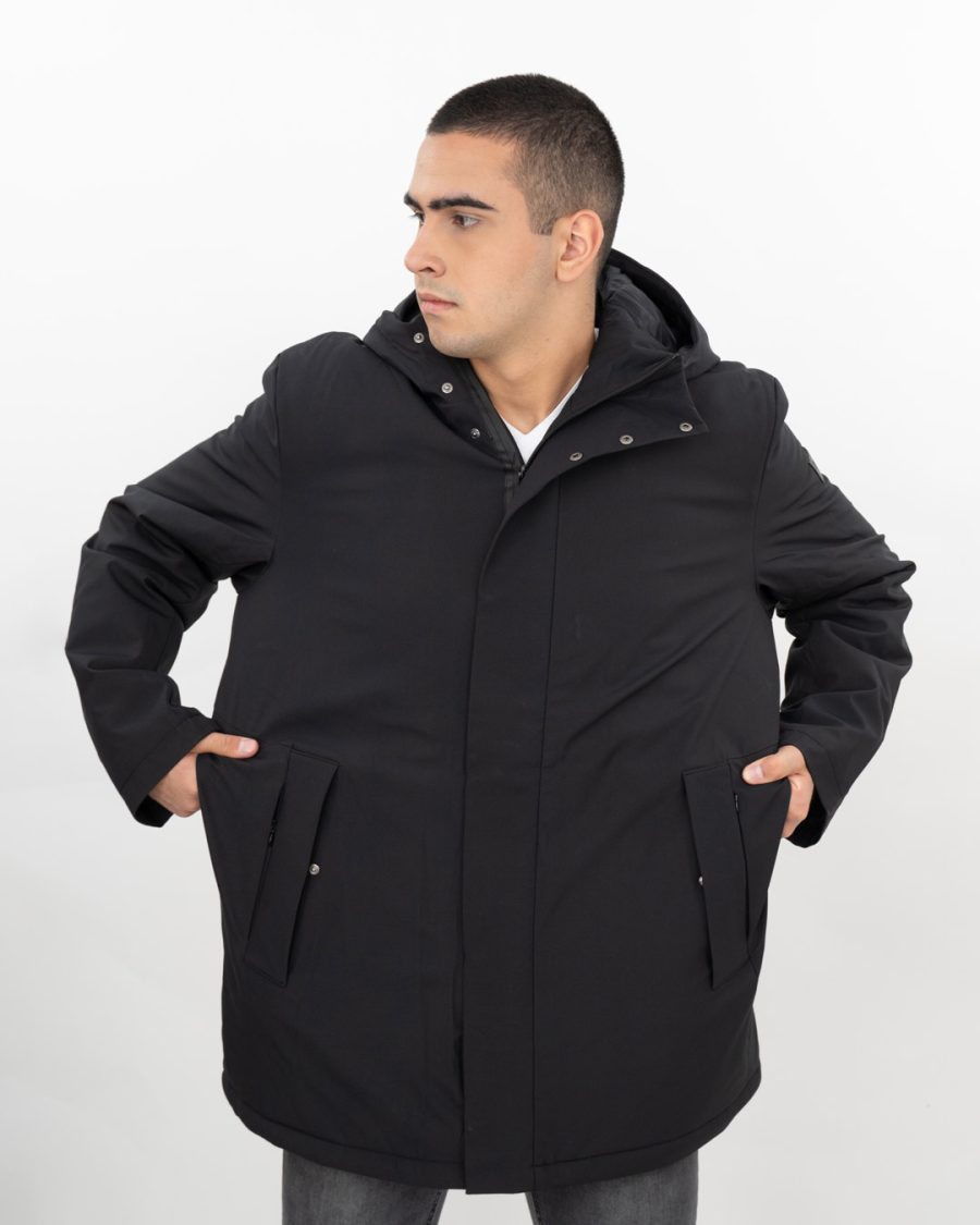 Muška Muška zimska jakna – Sportska i Casual – BM 62017 – Crna