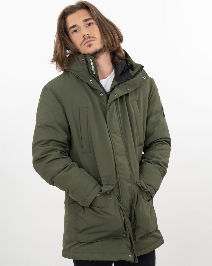 Muška zimska jakna – Sportska i Casual – Invento Hunter – Zelena