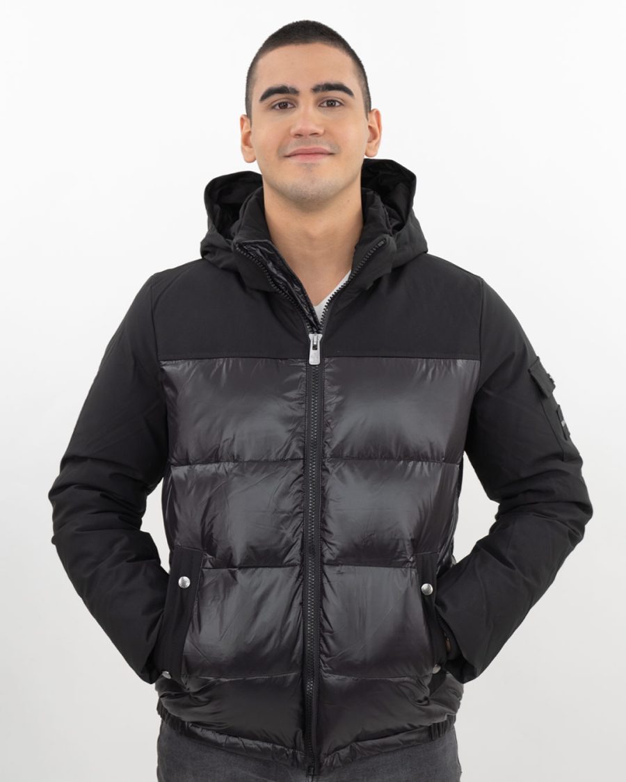 Muška zimska jakna – Sportska i Casual – Invento Mark – Crna
