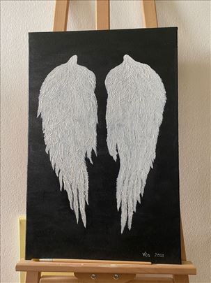 Slika “Krila anđela” - akril na platnu