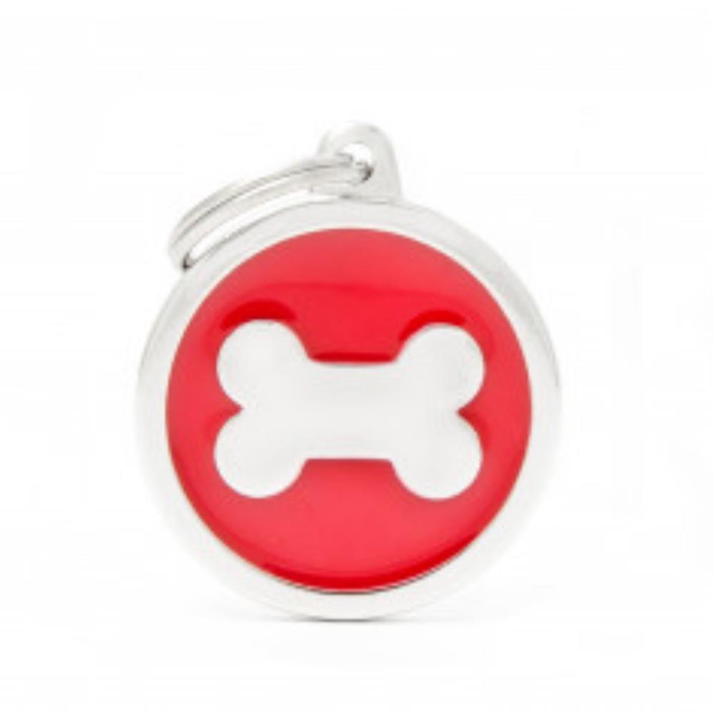 RED BIG CIRCLE BONE