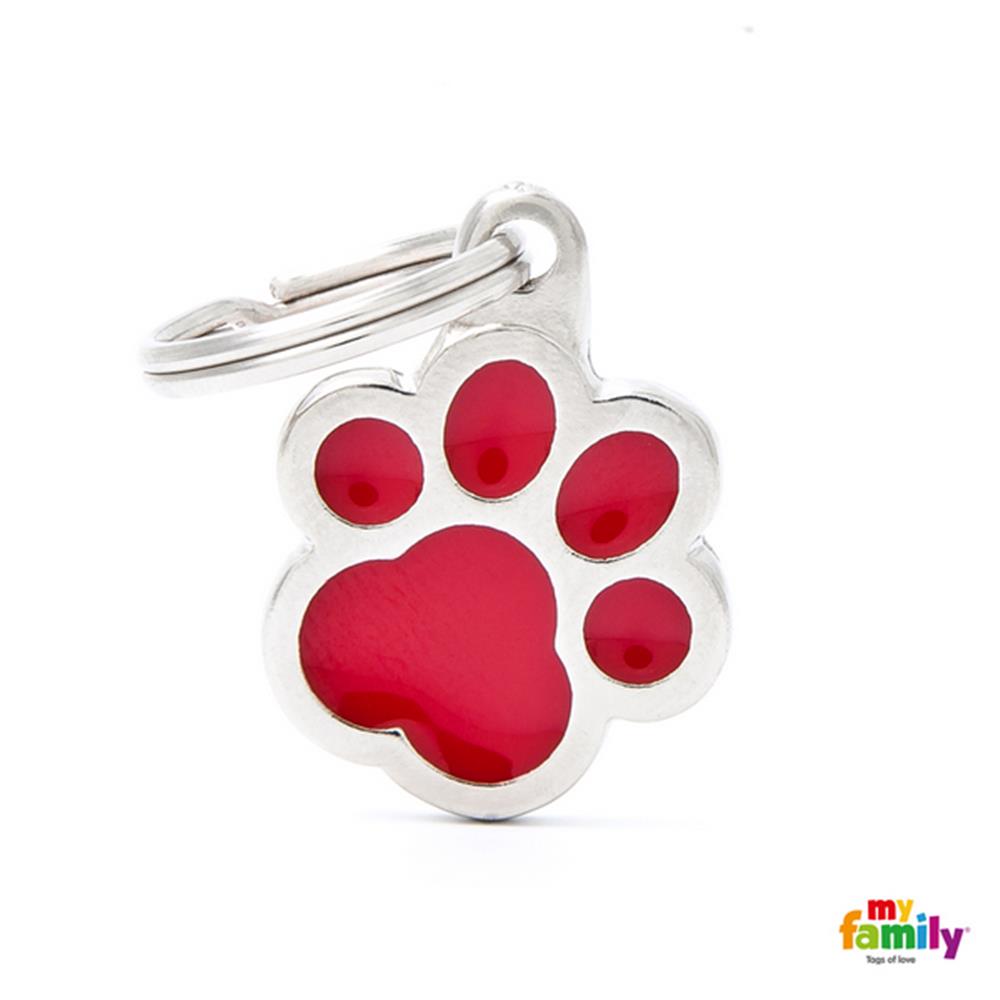 RED PAWPRINT