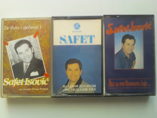 Safet Isović, 3 kasete