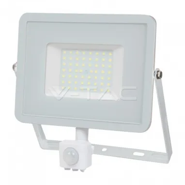 LED reflektor sa senzorom 50W 6400K IP65 Samsung belo telo V-TAC